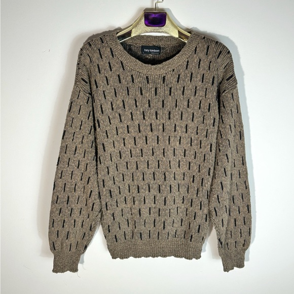 Tony Lambert | Sweaters | Tony Lambert Made In Usa Knitted Heavy Cotton ...